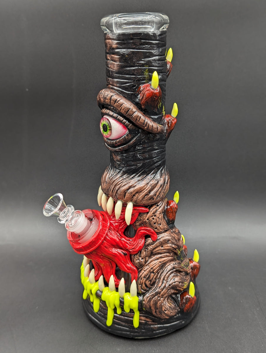 13" Dripping Cyclops Glow Beaker Bong – Avernic Smoke Shop
