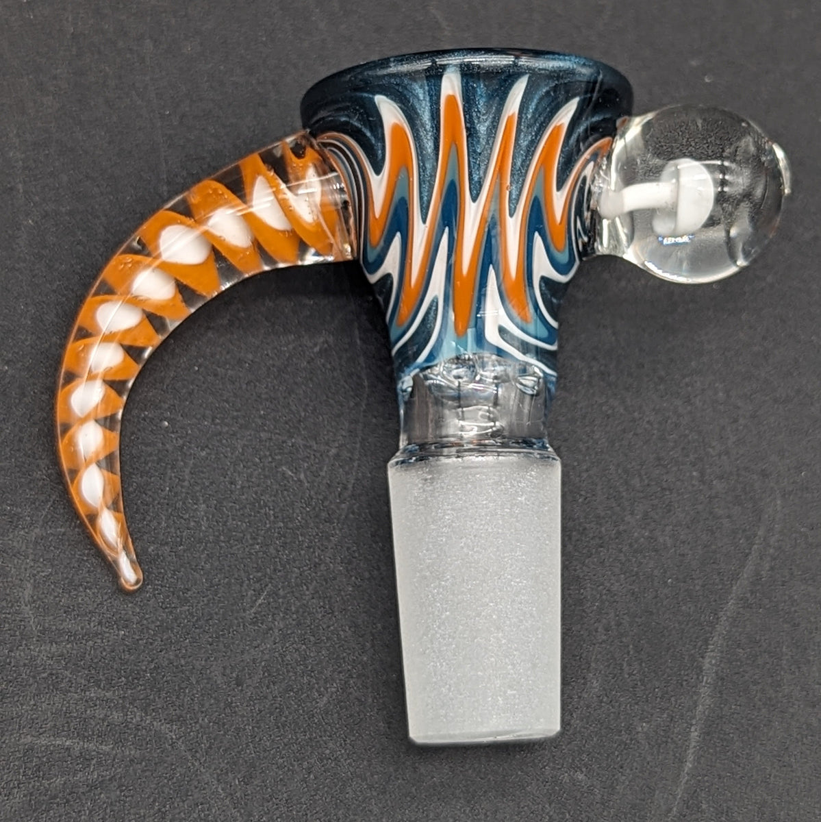 14mm Curved Claw 4 Hole Slide w/ Mushroom – Avernic Smoke Shop