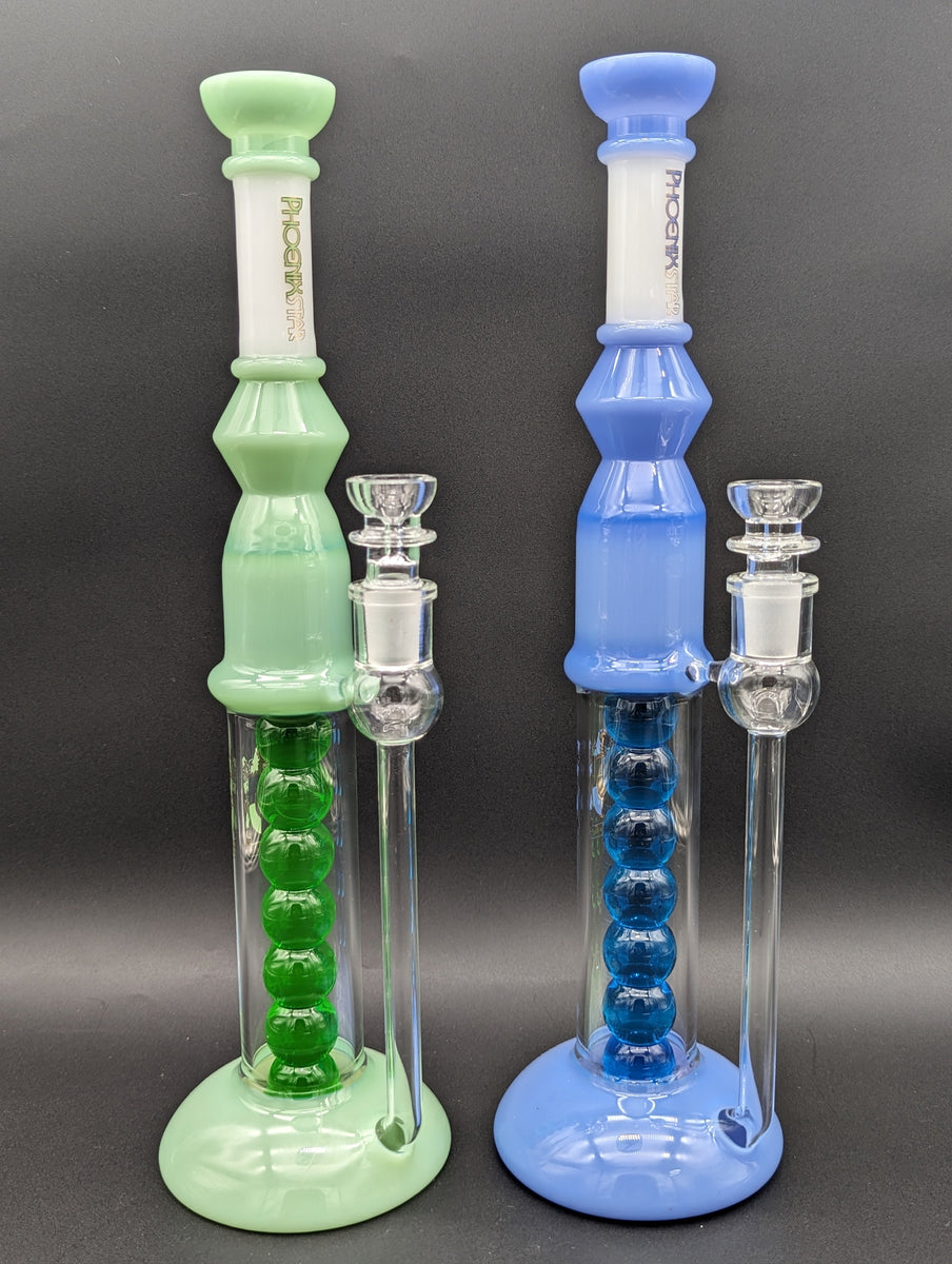 15" Phoenix Stacked Freeze Ball Bong – Avernic Smoke Shop