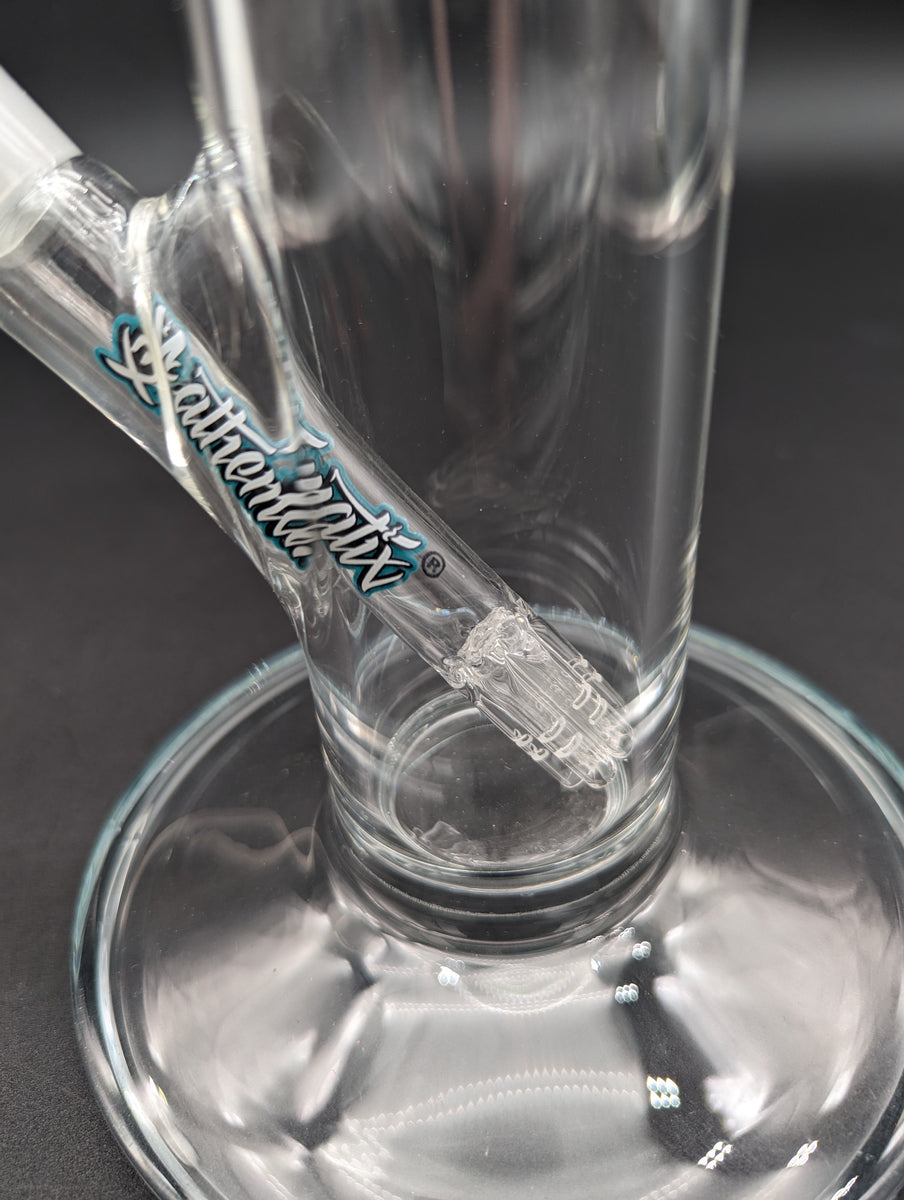 18″ Mathematix Straight Tube w/ Colored Lip – Avernic Smoke Shop