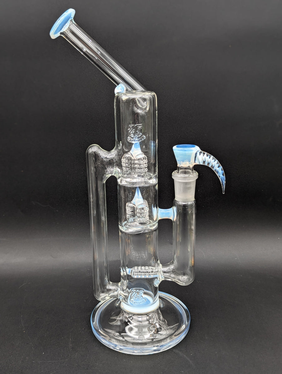 2K Glass 14" Sidecar Treecycler Bong – Avernic Smoke Shop