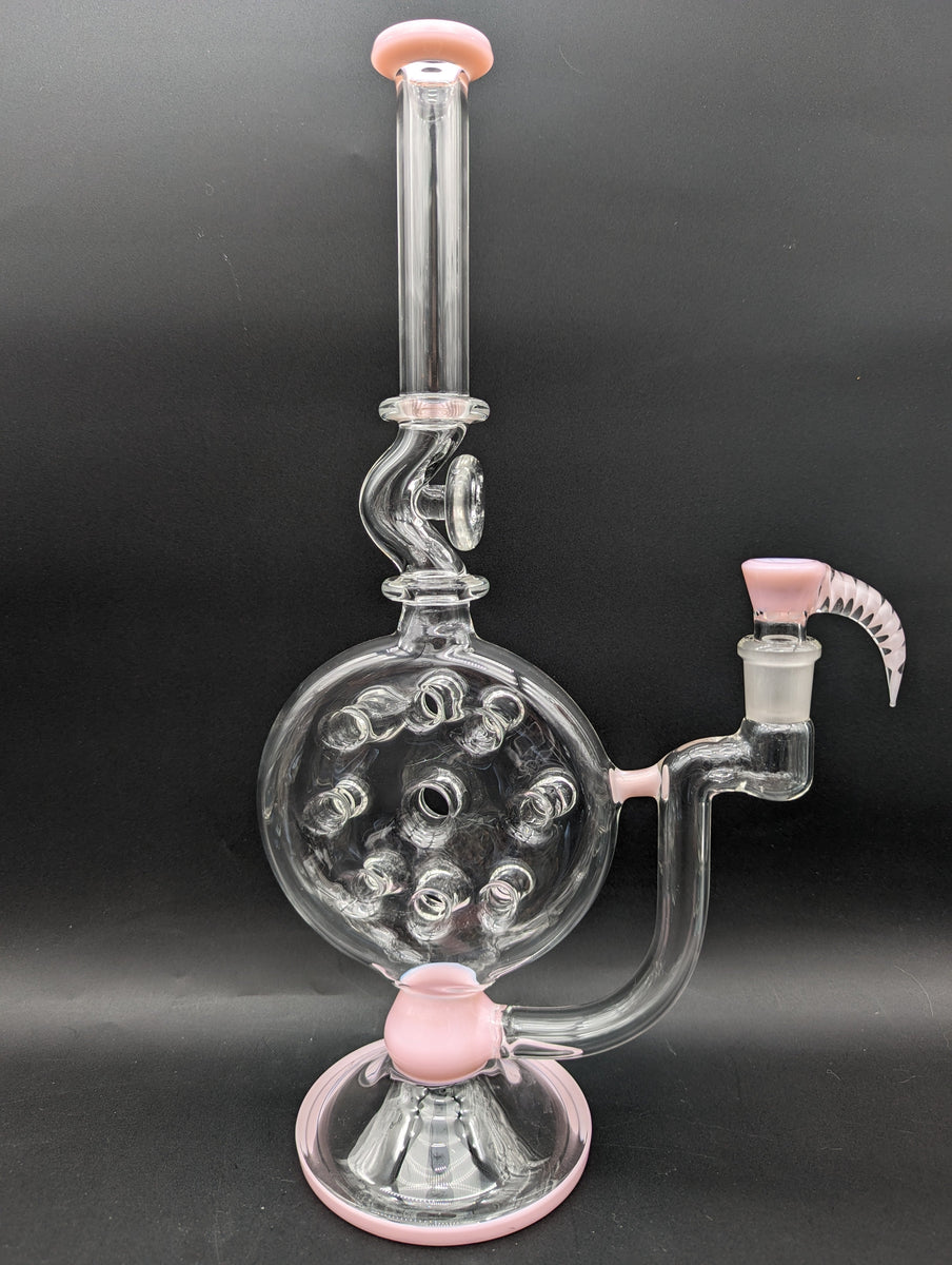 2K Glass Swiss Perc Straight Tube Bong – Avernic Smoke Shop