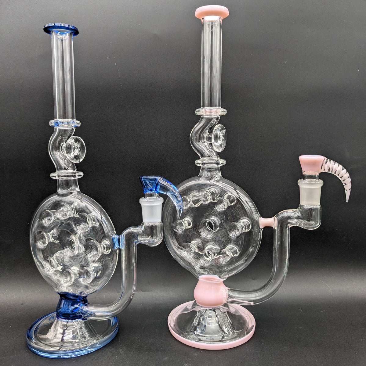 2K Glass Swiss Perc Straight Tube Bong – Avernic Smoke Shop