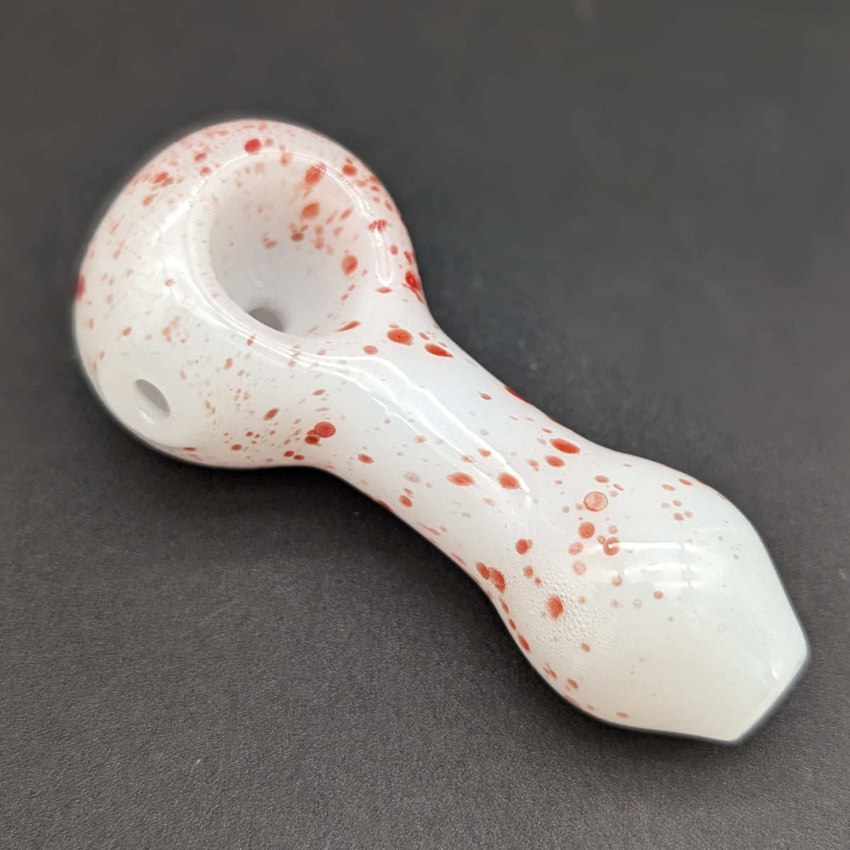 3" Blood Splatter Small Hand Pipe – Avernic Smoke Shop