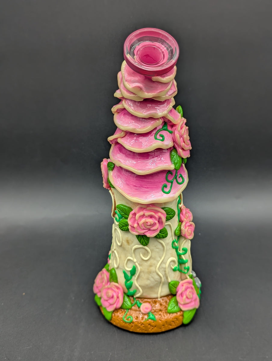 3D 10" Rose Petal House Water Pipe – Avernic Smoke Shop