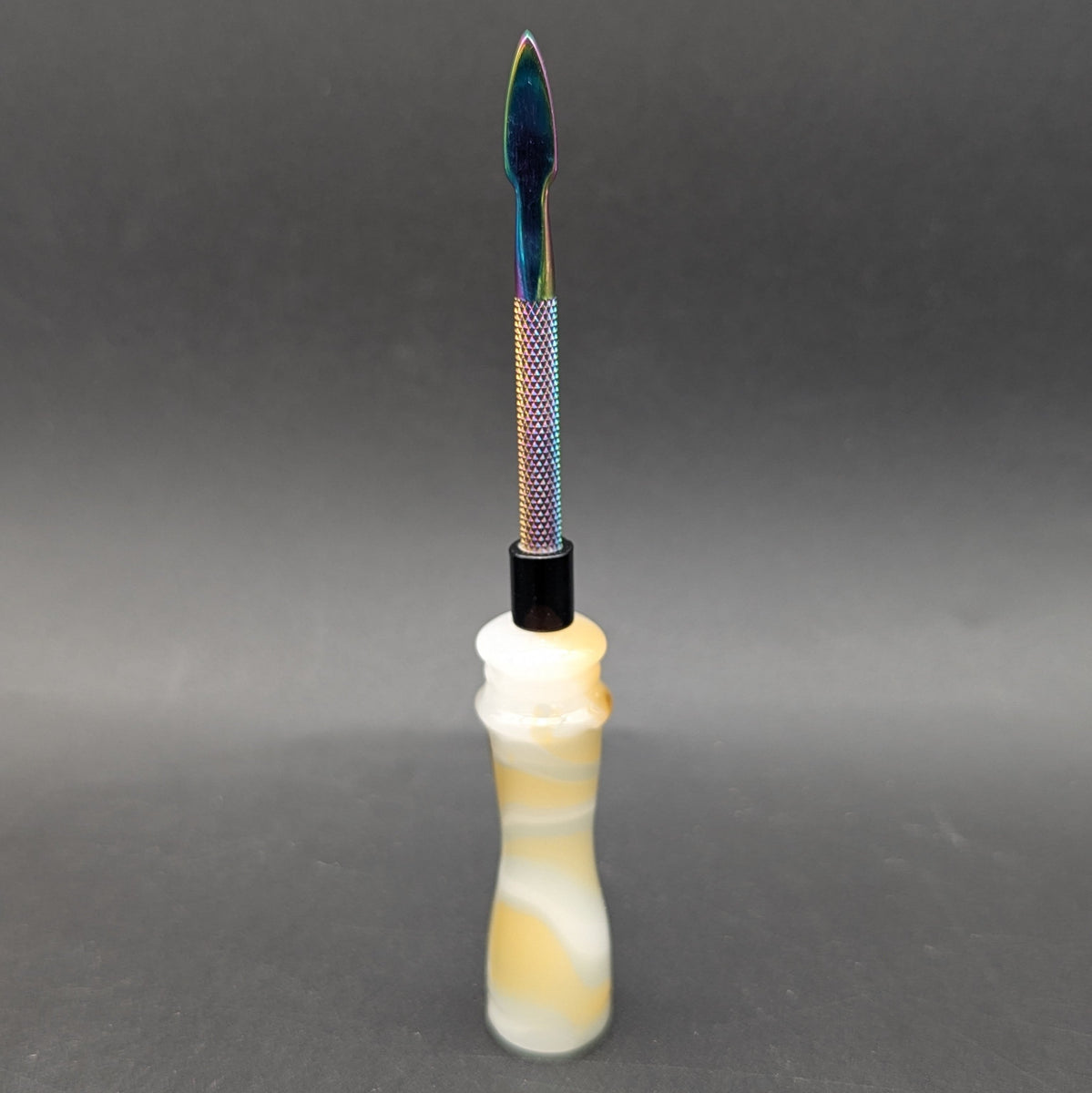 5" Marble Handle Glass and Metal Dabber – Avernic Smoke Shop