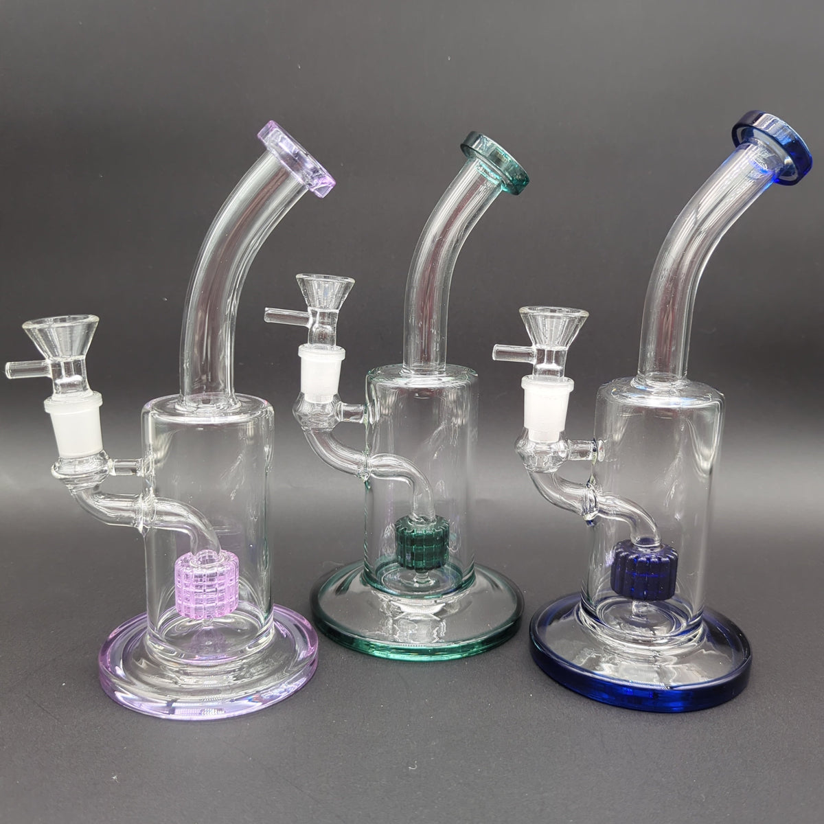 9" Mini Matrix Bent Neck Bong – Avernic Smoke Shop