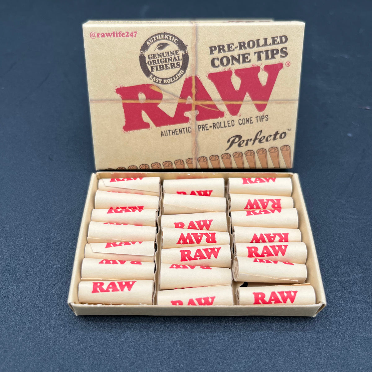 RAW Perfecto Pre-Rolled Cone Tips – Avernic Smoke Shop