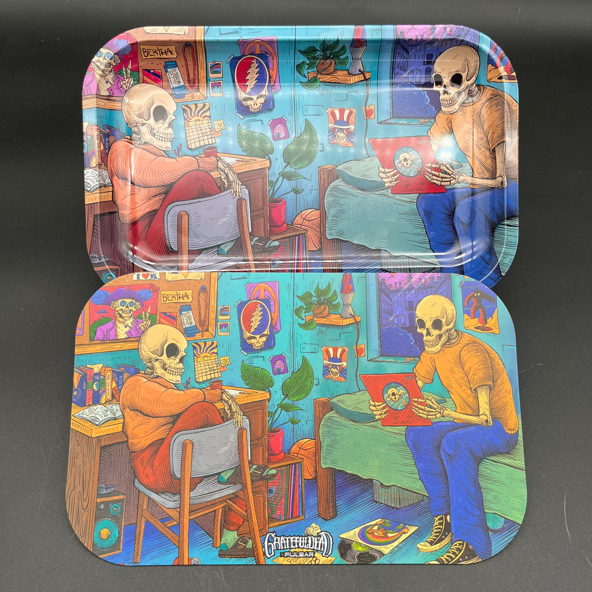 Grateful Dead x Pulsar Rolling Tray Kit - 11" x 7" | Roomies – Avernic ...