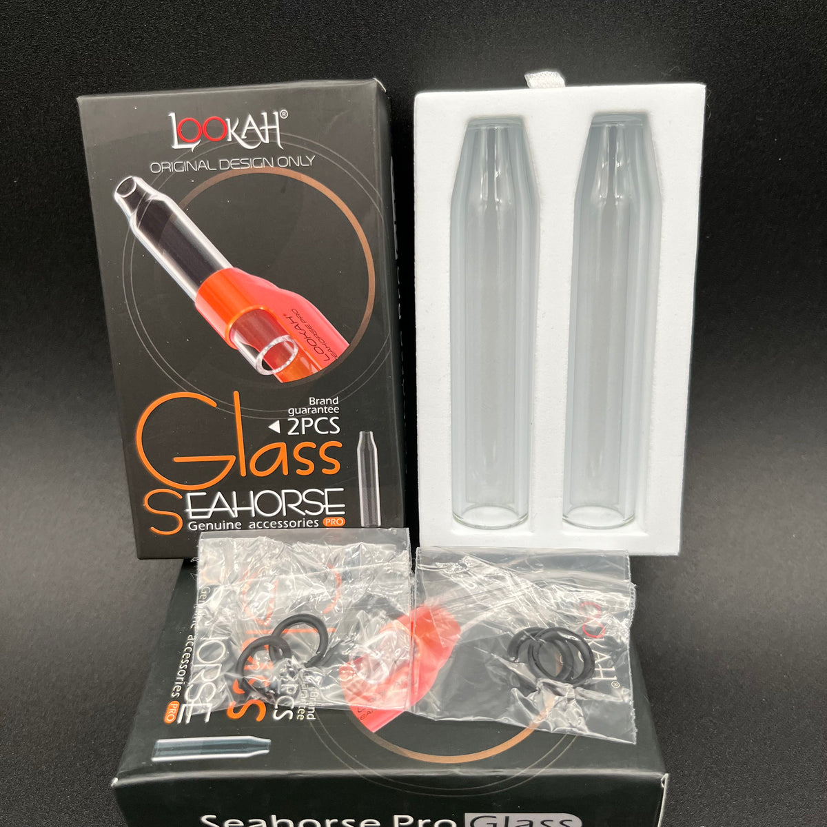 Lookah Seahorse Pro Replacement Glass 2-Pack – Avernic Smoke Shop