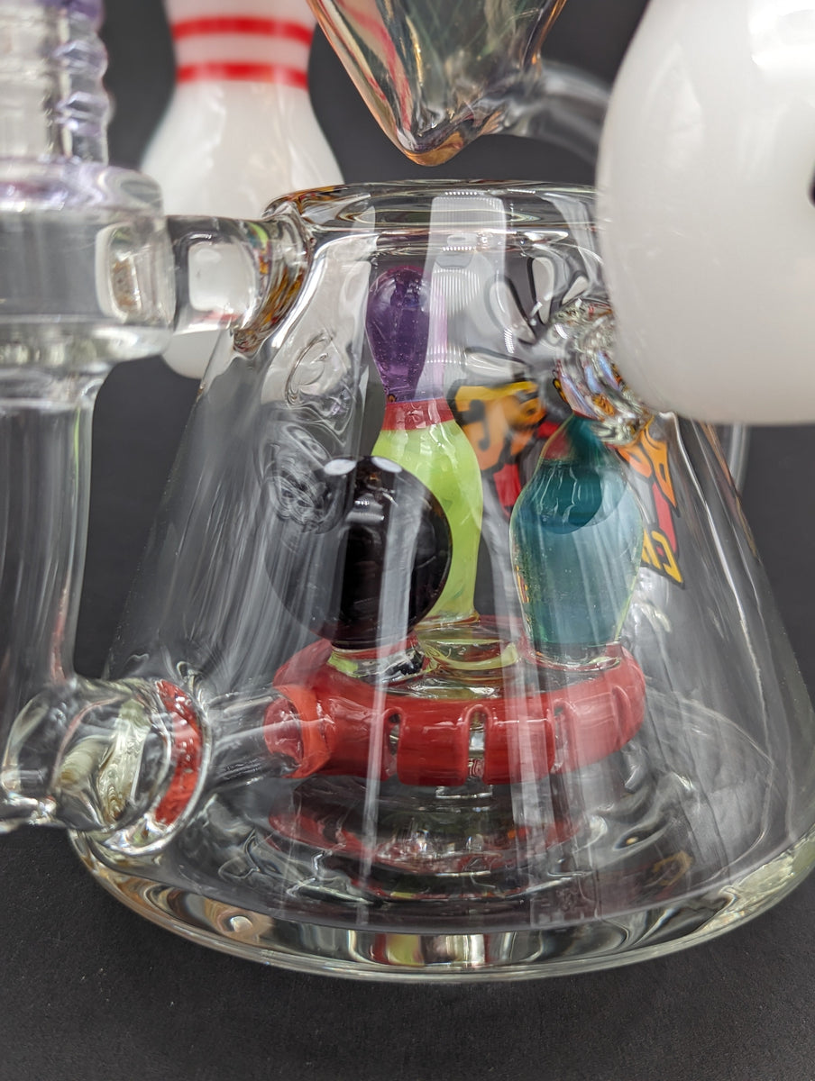 Cheech Glass - 10" Strike Ready Recycler – Avernic Smoke Shop