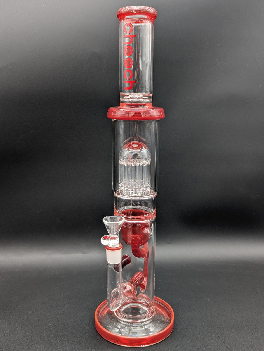 Cheech Glass - 17" Tree Perc Recycler Water Pipe – Avernic Smoke Shop