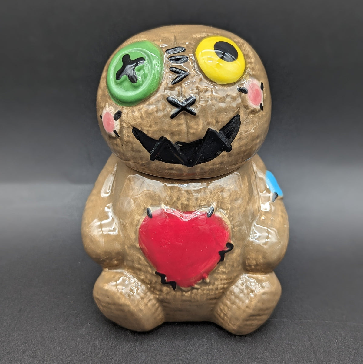 Fujima Voodoo Doll Ceramic Stash Jar | 4.5" – Avernic Smoke Shop