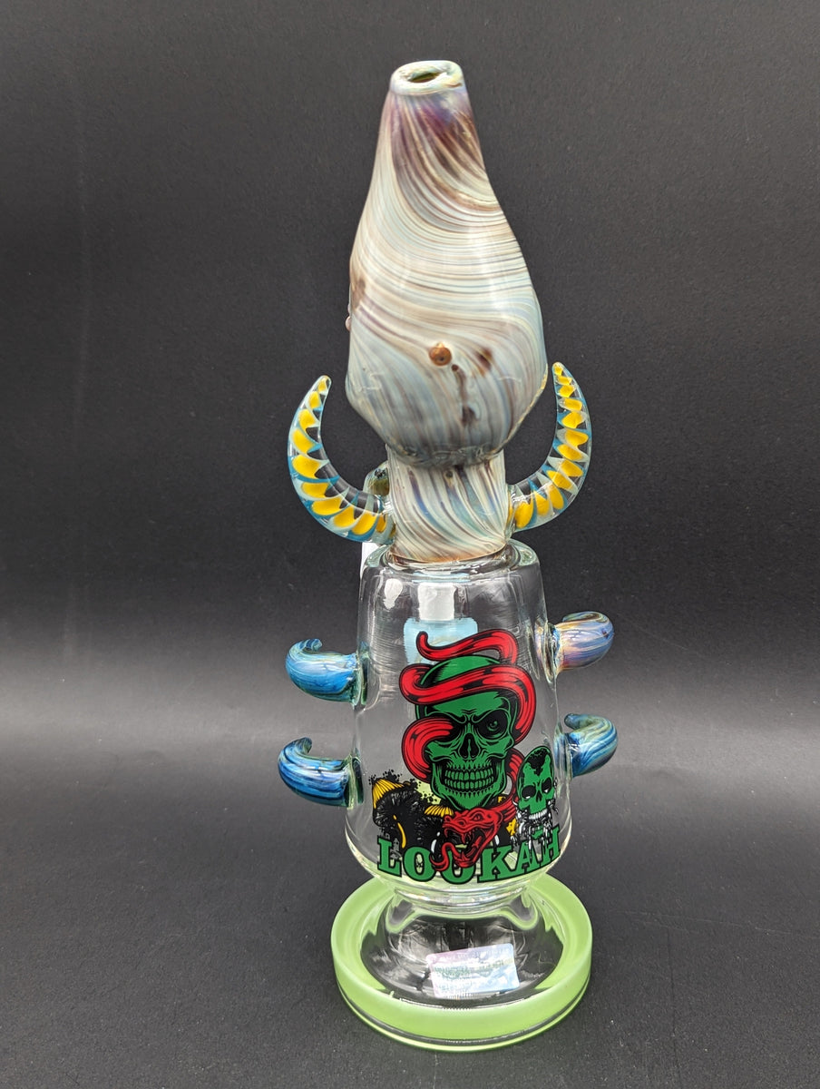 Lookah Glass - 11" Dry Bones High Grade Water Pipe – Avernic Smoke Shop