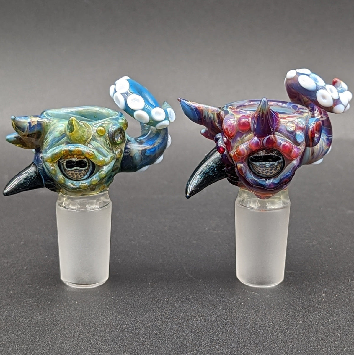 Mako Glass 18mm Octopus Bowl Slides – Avernic Smoke Shop