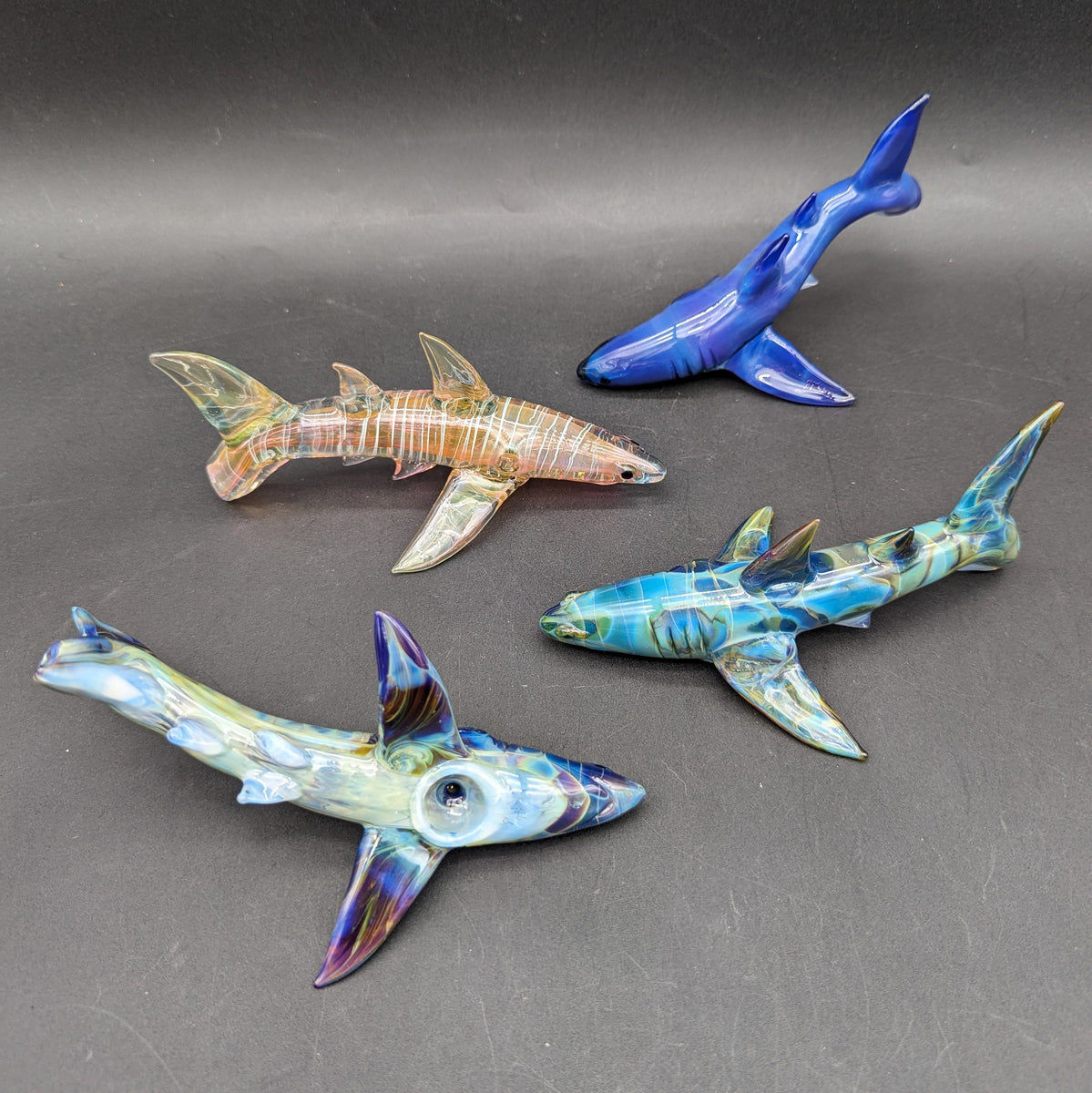 Mako Glass Dry Shark Pipe – Avernic Smoke Shop