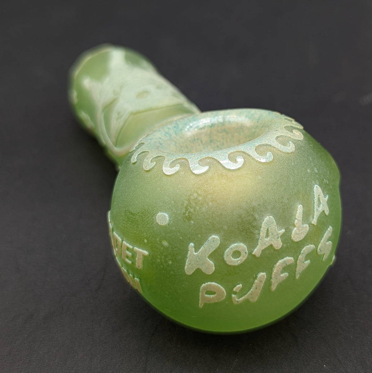 Milkyway Glass "Cadet Toni" 4.5" Pipe - Slime – Avernic Smoke Shop