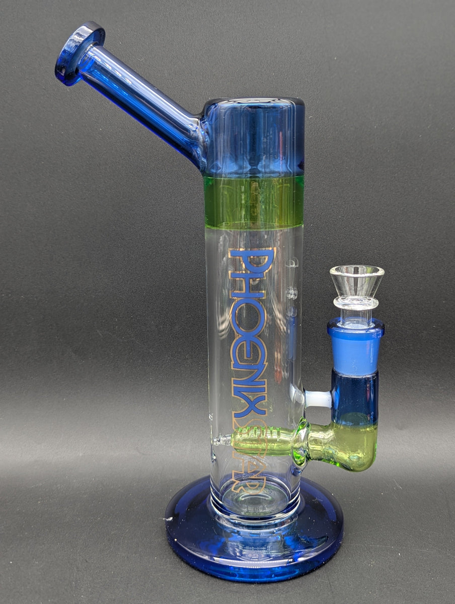 Phoenix 12" Bi-Color Bent Neck Tube – Avernic Smoke Shop