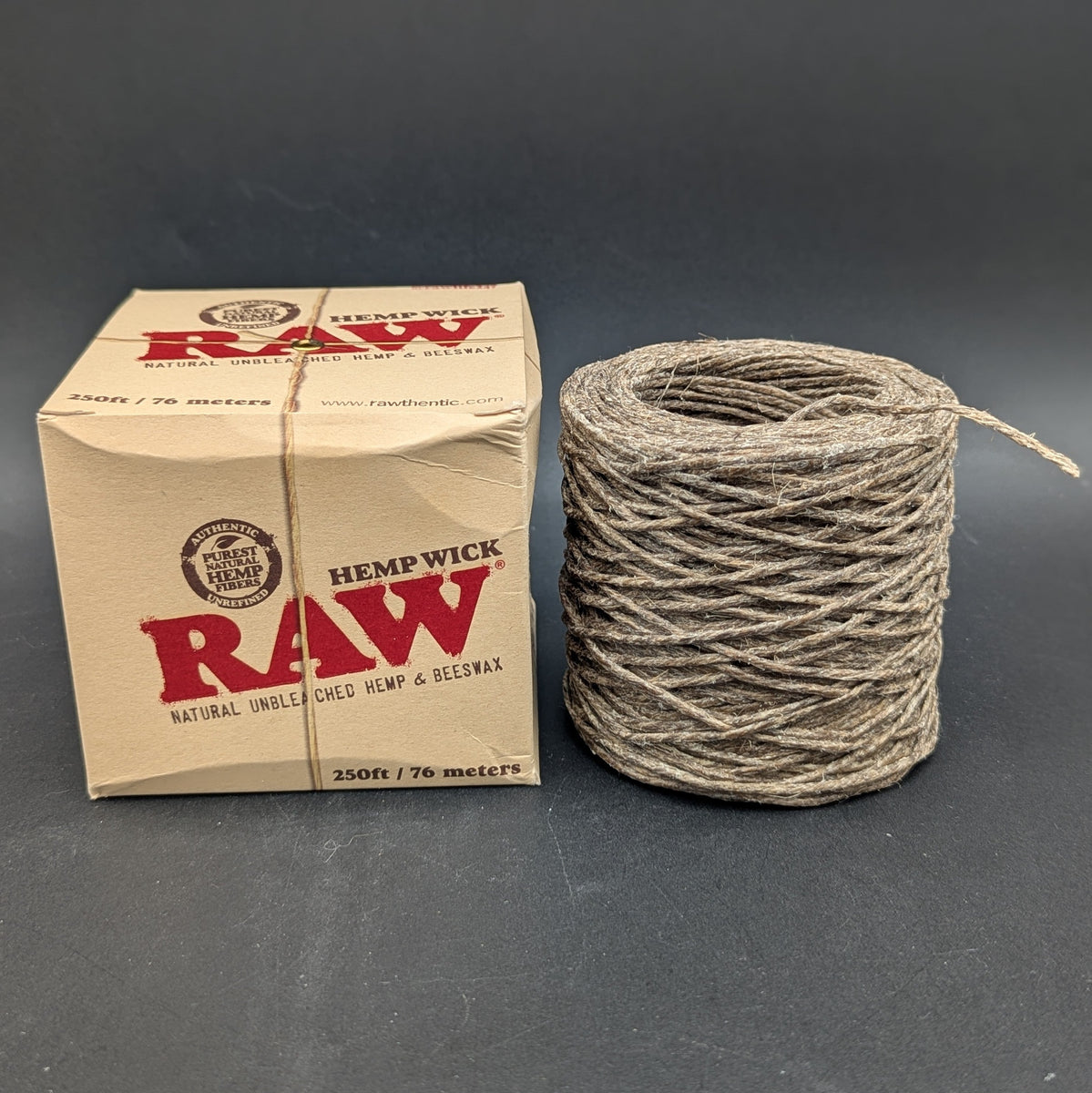RAW Hemp Wick Ball - 250 Feet – Avernic Smoke Shop