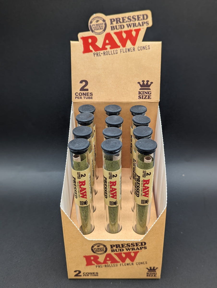 RAW Pressed Bud Wrap Cone – Avernic Smoke Shop