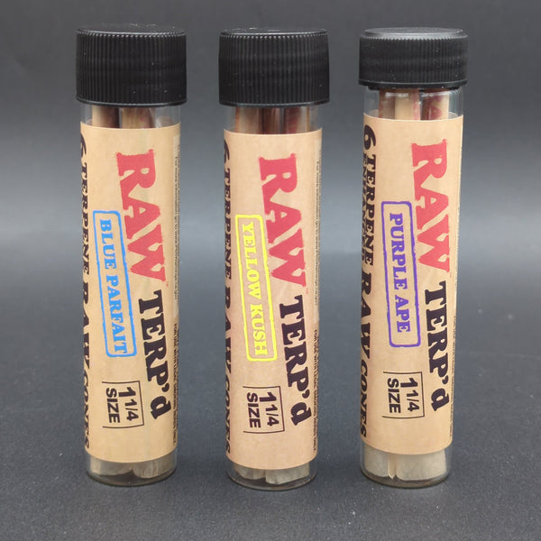 RAW TERP'd Cones | 1 1/4 | 6pc – Avernic Smoke Shop