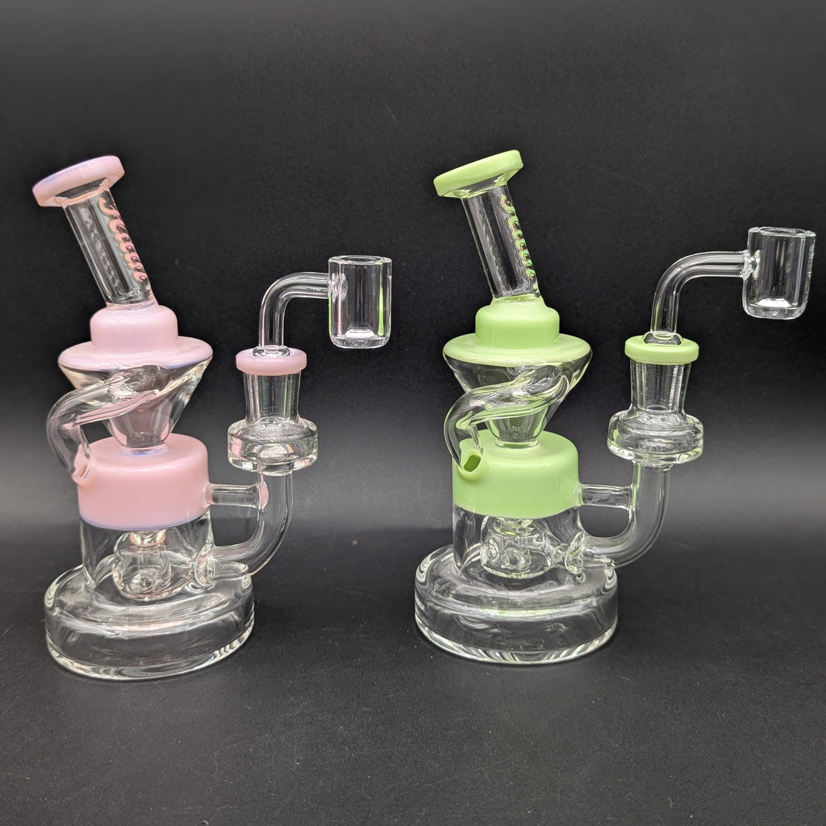 Phoenix Glass 7" Recycler Dab Rig – Avernic Smoke Shop