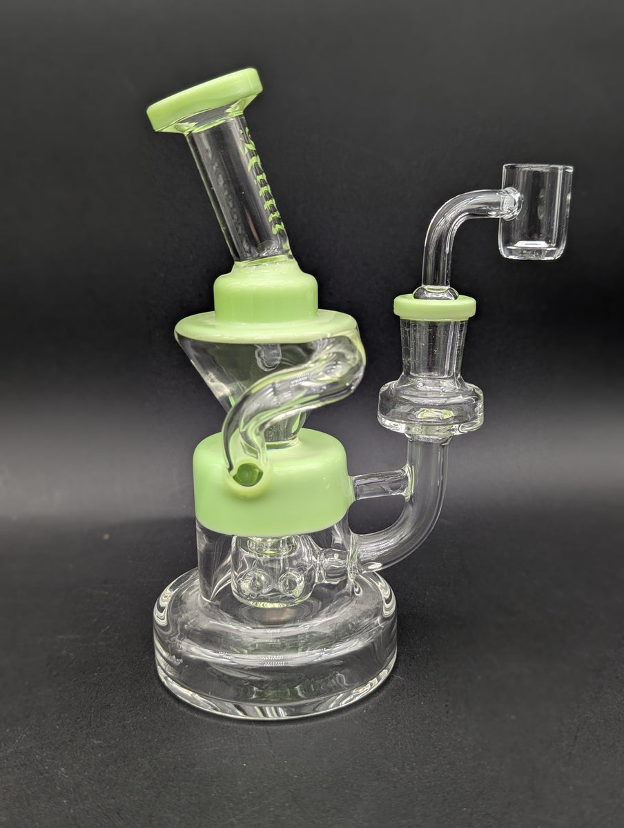 Phoenix Glass 7" Recycler Dab Rig – Avernic Smoke Shop