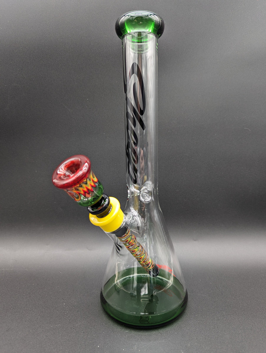 Sheep Glass - Twin Color Beaker Bongs – Avernic Smoke Shop