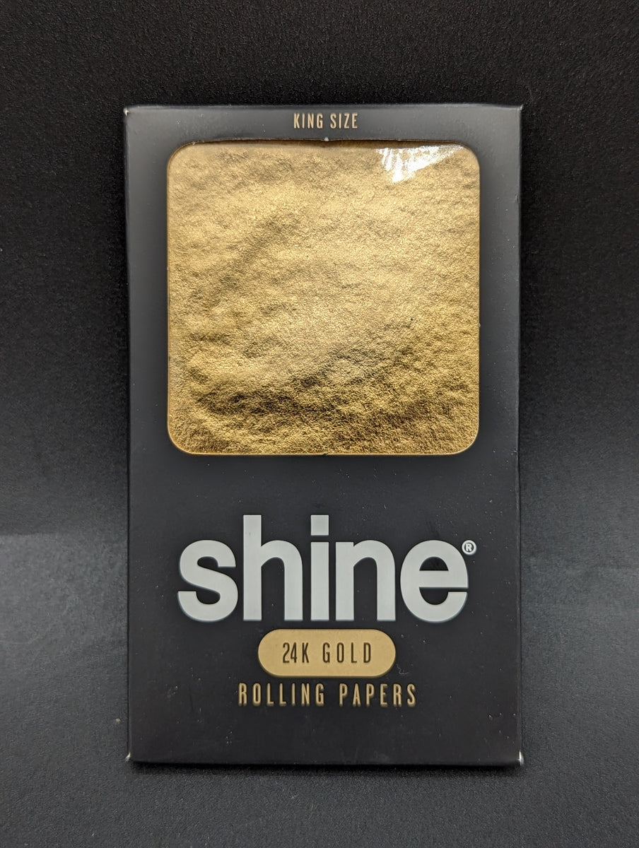 Shine 24K Gold Rolling Paper King Size | Single Sheet – Avernic Smoke Shop