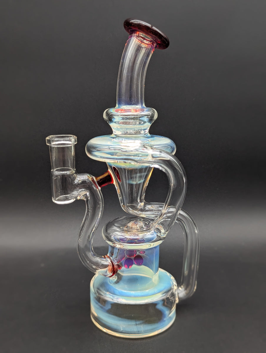 Uzzi Glass Floating Recycler Dab Rig – Avernic Smoke Shop