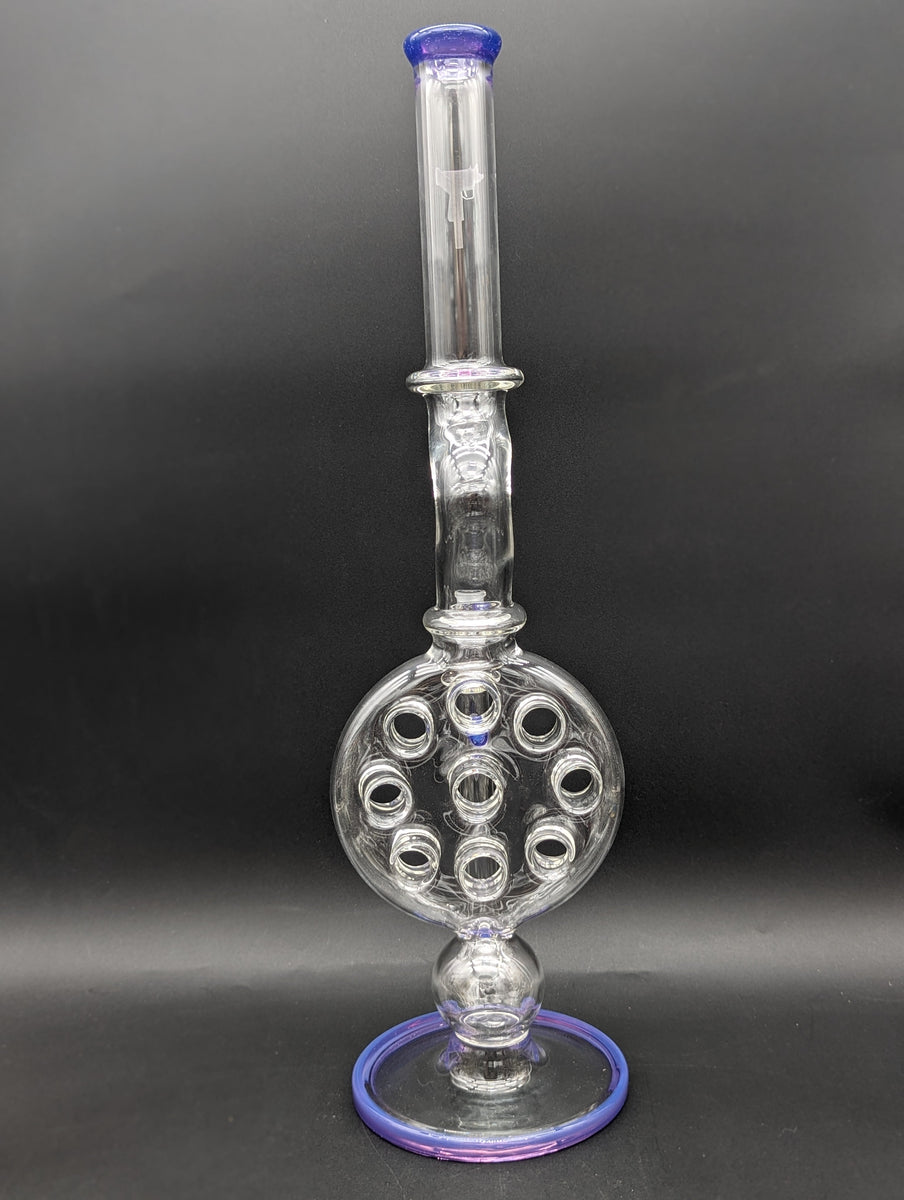Uzzi Glass Swiss Perc Bong - Front Feeder – Avernic Smoke Shop