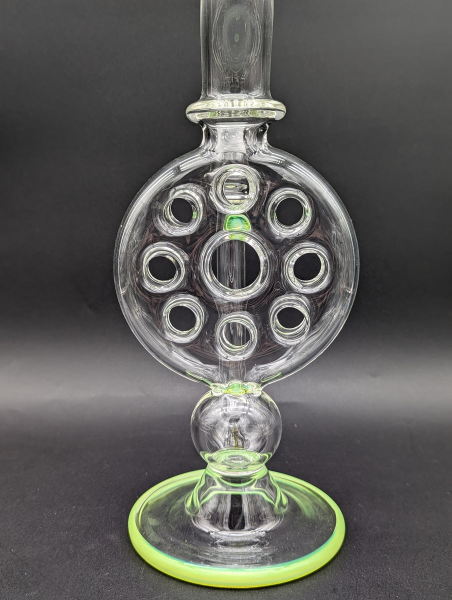 Uzzi Glass Swiss Perc Bong - Front feeder – Avernic Smoke Shop