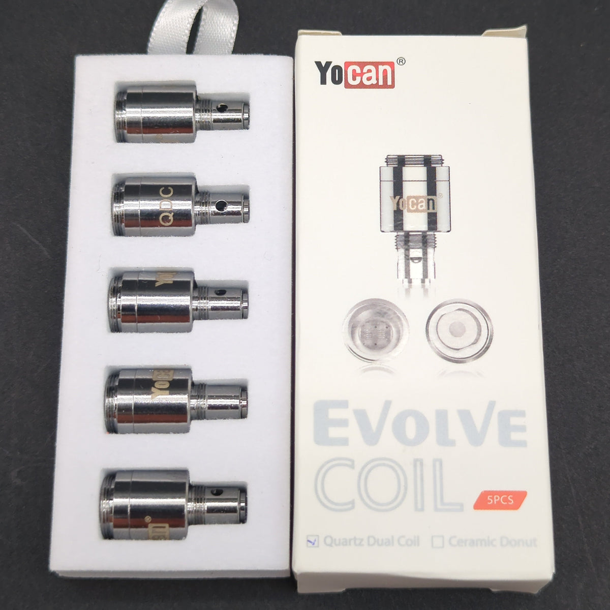 Yocan Evolve Dual Quartz Coil | 5ct Box – Avernic Smoke Shop