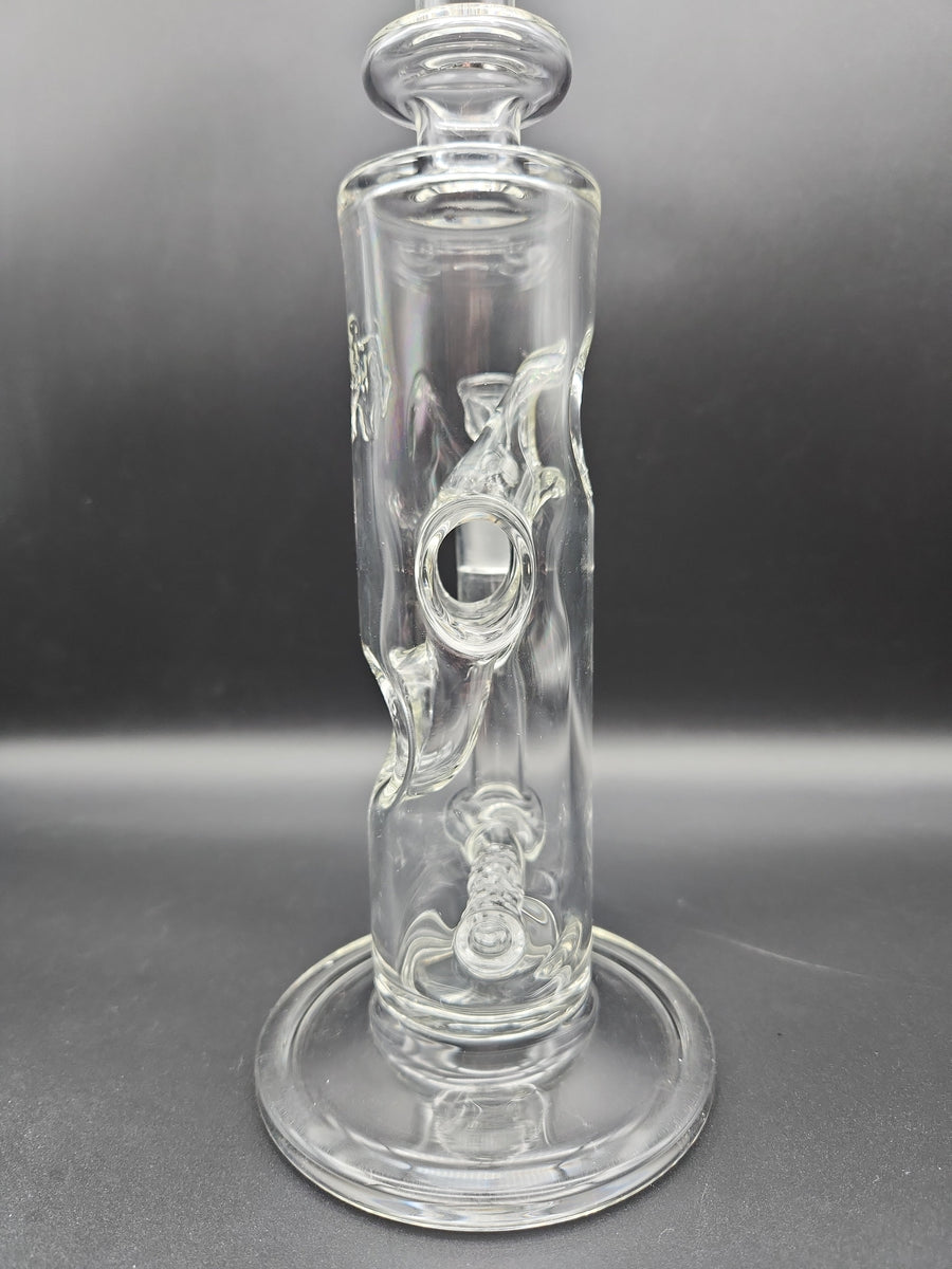 13" Swiss Inline Water Pipe - By Texas Hot Glass – Avernic Smoke Shop