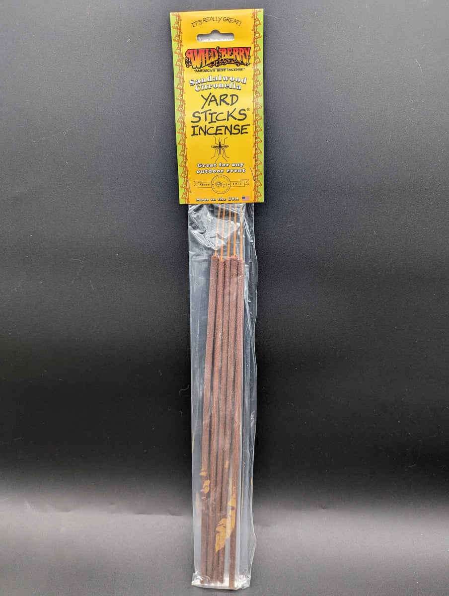 19" Wild Berry Citronella Yard Stick Incense | 5 pk – Avernic Smoke Shop