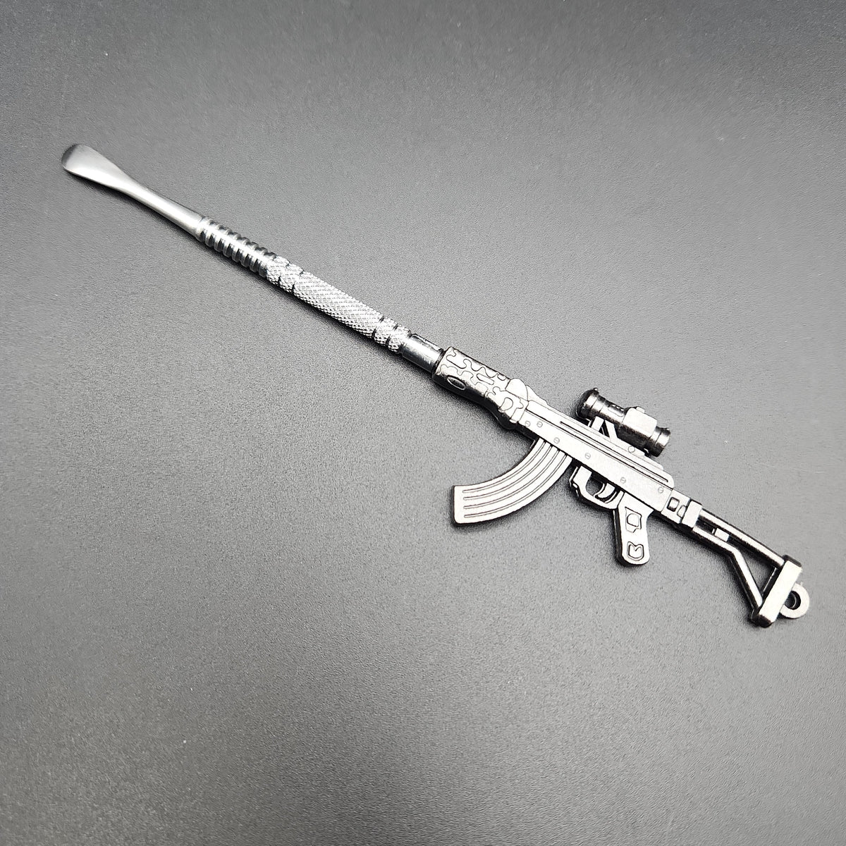 5" Silver Metal Gun Dab Tools – Avernic Smoke Shop