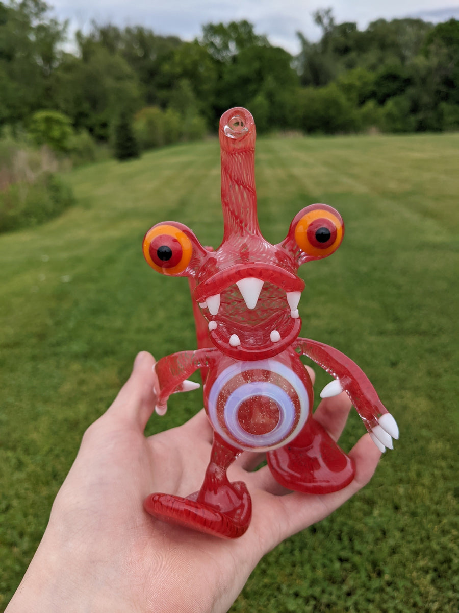 7" Akame Glass Standing Monster Dab Rig – Avernic Smoke Shop