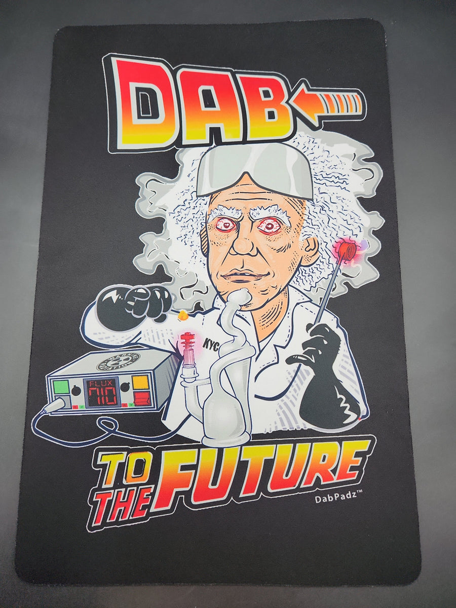 DabPadz Dab Mat - 10" x 16" / Dab to the Future – Avernic Smoke Shop