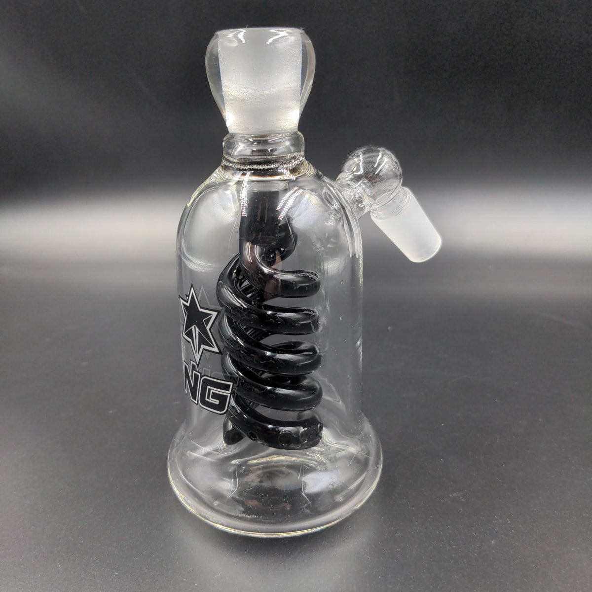 Double-Coil Diffuser Ash Catchers - 14mm 45 Degrees – Avernic Smoke Shop