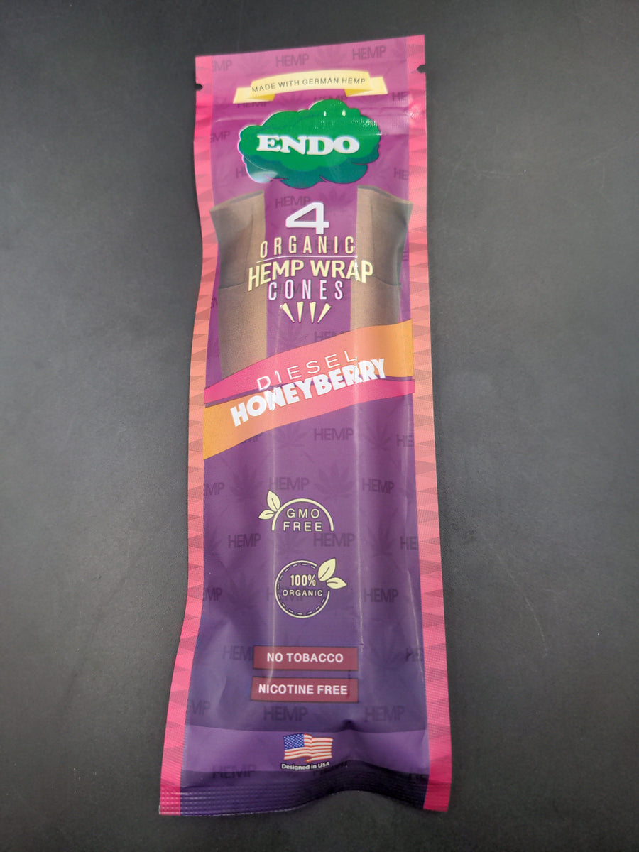 Endo Organic Hemp Wrap Cones | 4 Cones/Pack – Avernic Smoke Shop