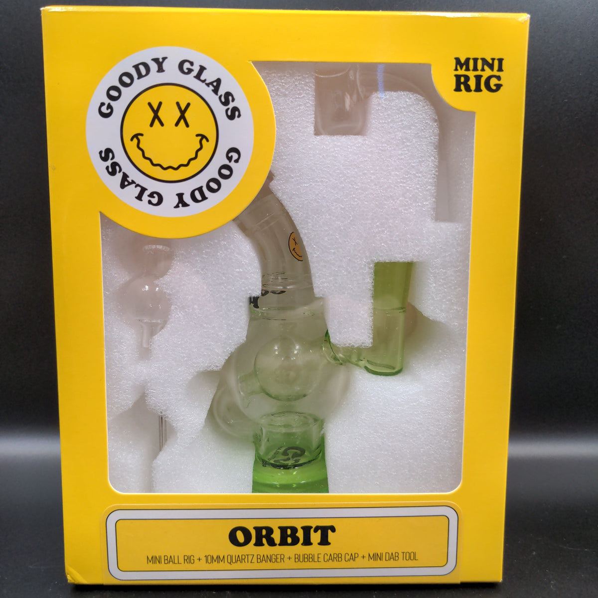 Goody Goodies-Orbit Mini Rig - Clear Glass – Avernic Smoke Shop
