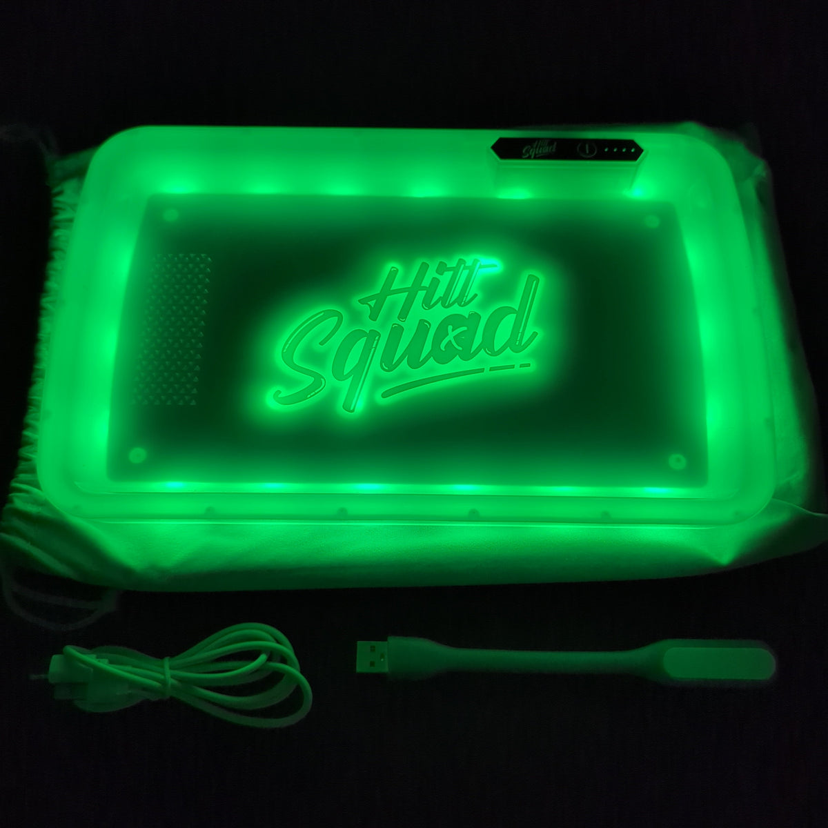 Hitt Squad Light-Up Rolling Tray – Avernic Smoke Shop