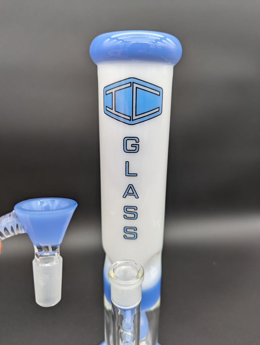 IC Glass Ripper Straight Tube Bong – Avernic Smoke Shop
