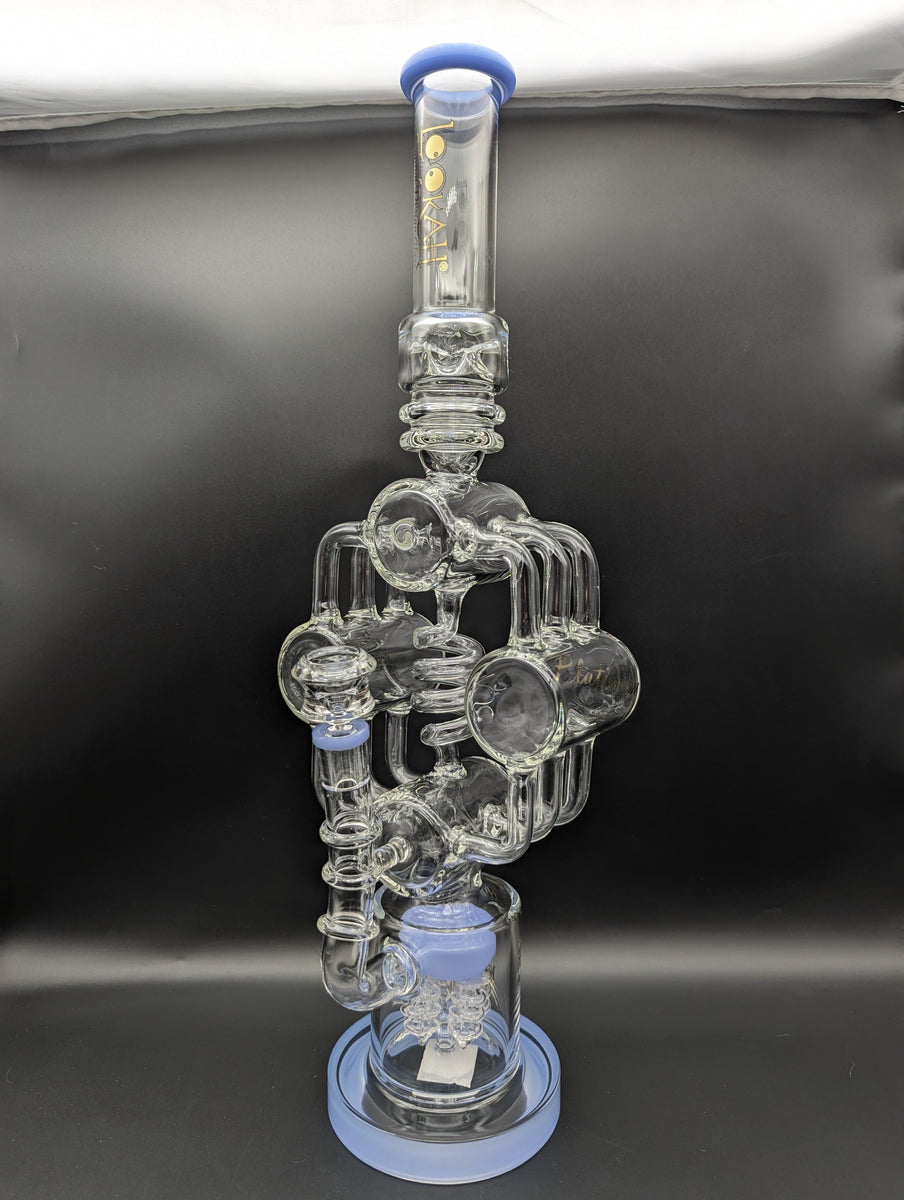 Lookah Platinum Series 20" 4 Cylinder Super Recycler Water Pipe ...