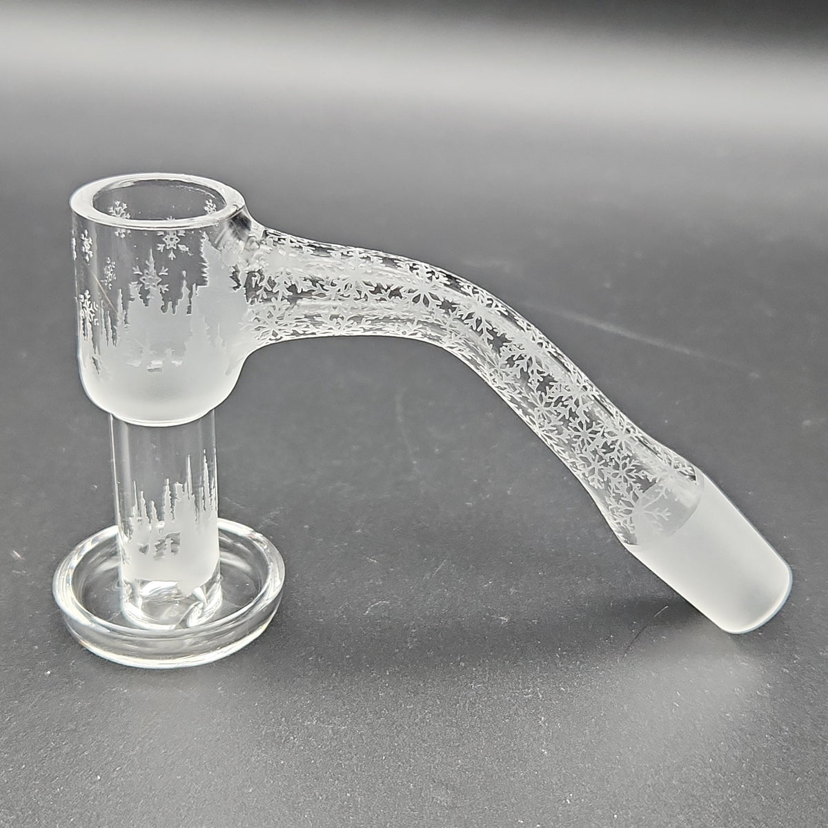 No Weld Quartz Terp Slurper Etched Banger | 14mm Male – Avernic Smoke Shop