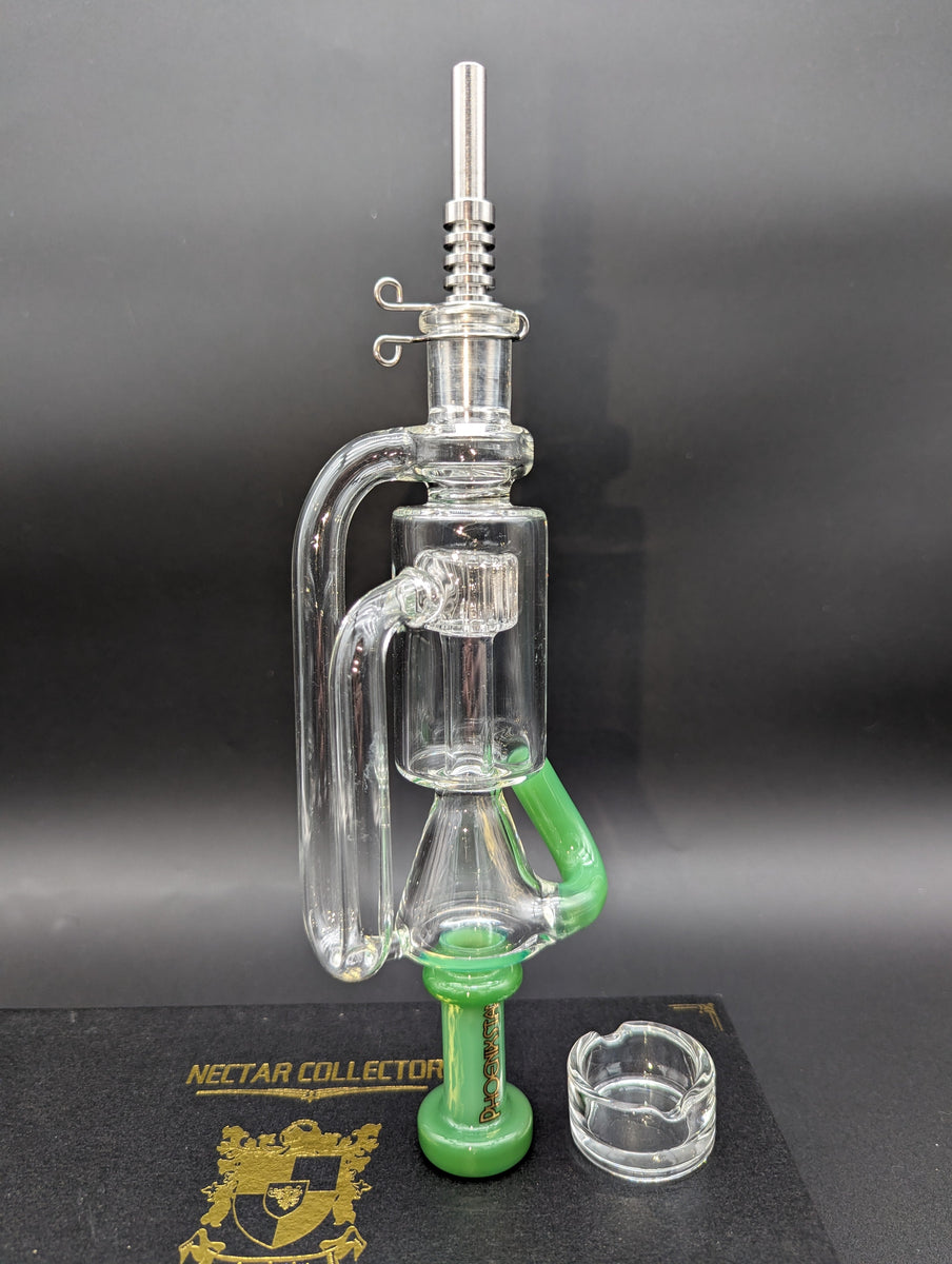 Phoenix Nectar Collector Recycler Kit with Matrix Perc – Avernic Smoke Shop