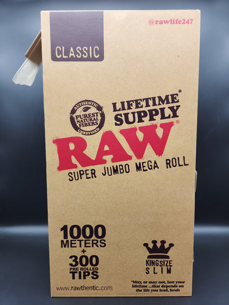 raw pre rolled slim tips