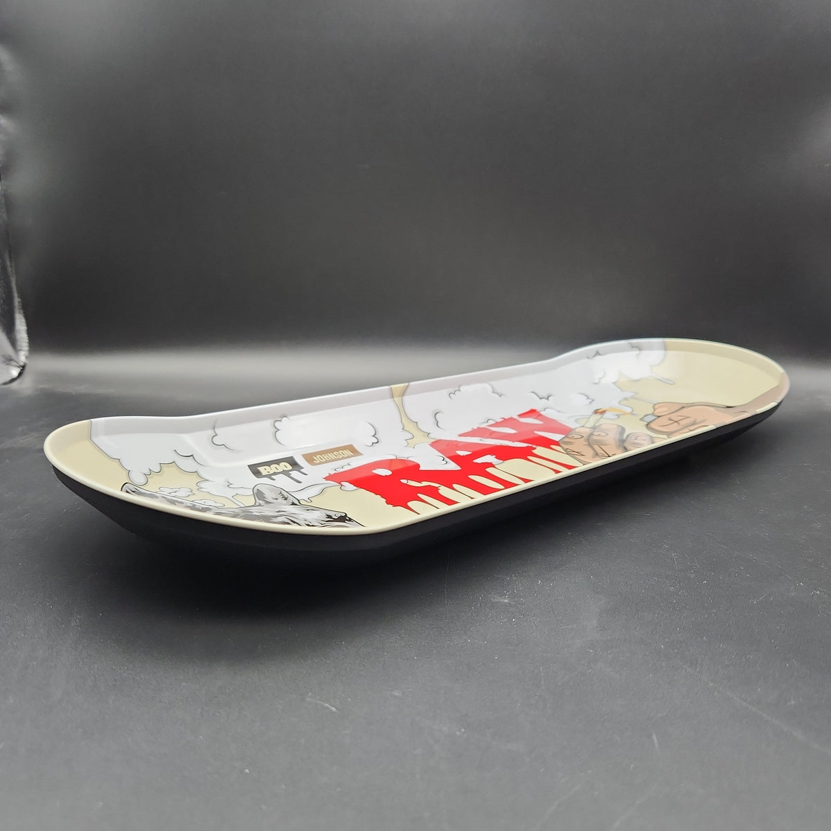 RAW X Boo Johnson Skate Deck Rolling Tray – Avernic Smoke Shop