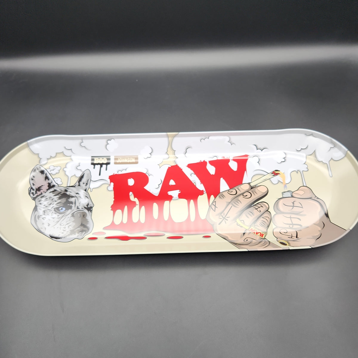 RAW X Boo Johnson Skate Deck Rolling Tray – Avernic Smoke Shop