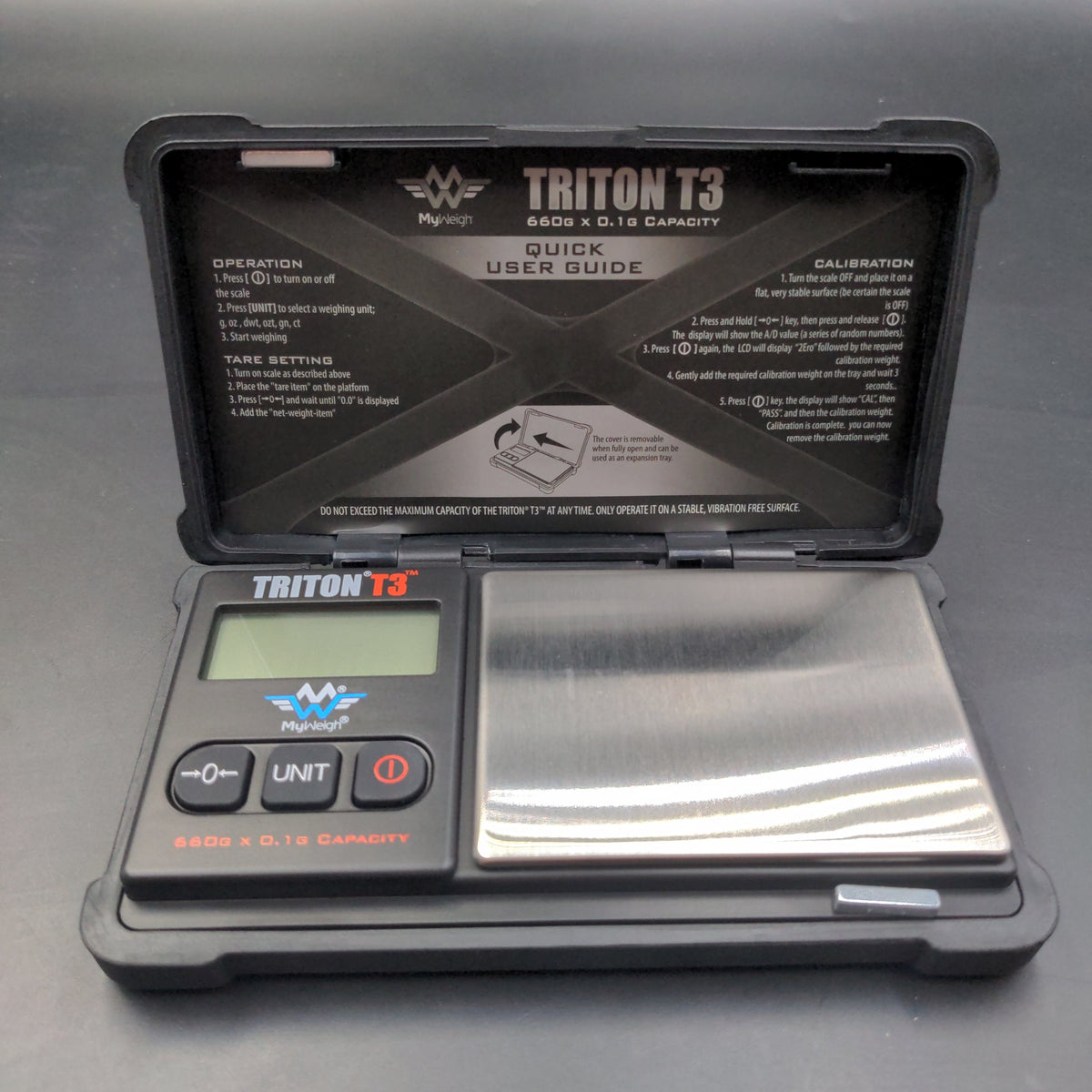 Triton T3 660g x 0.1g Scale By My Weigh – Avernic Smoke Shop